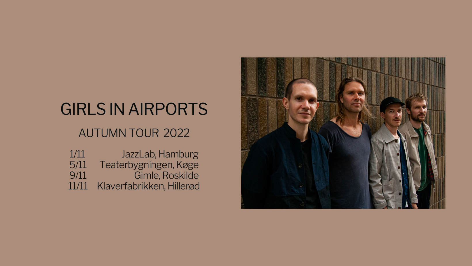Autumn tour – GIRLS IN AIRPORTS